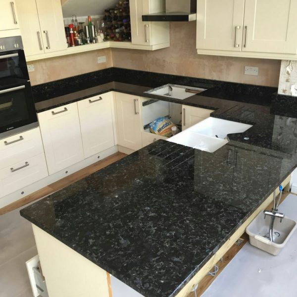 Volga Blue - Granite - Rock and Co Granite and Quartz Worktops