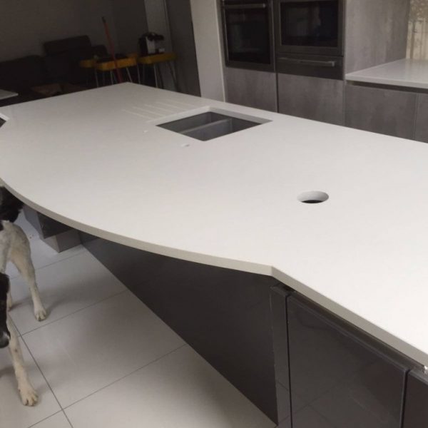 Bianco De Lusso Urban Quartz & Island - Rock and Co Granite and Quartz ...