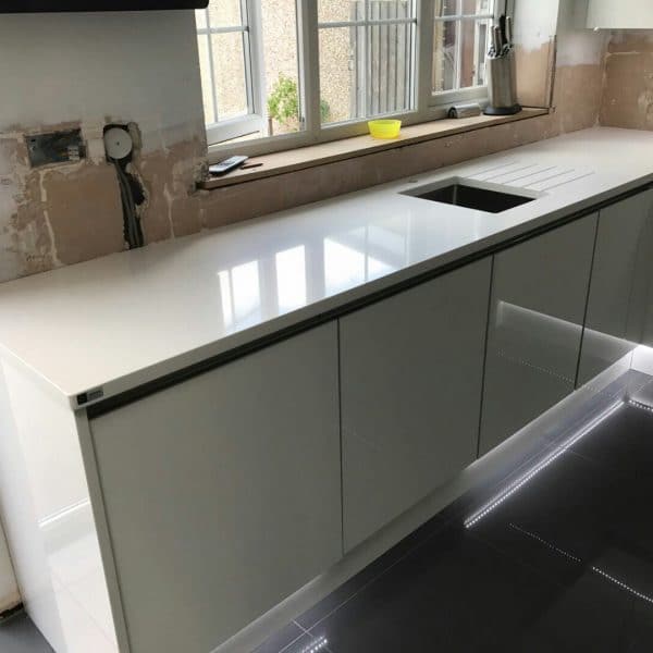 Bianco Puro - Hertford - Rock and Co Granite and Quartz Worktops