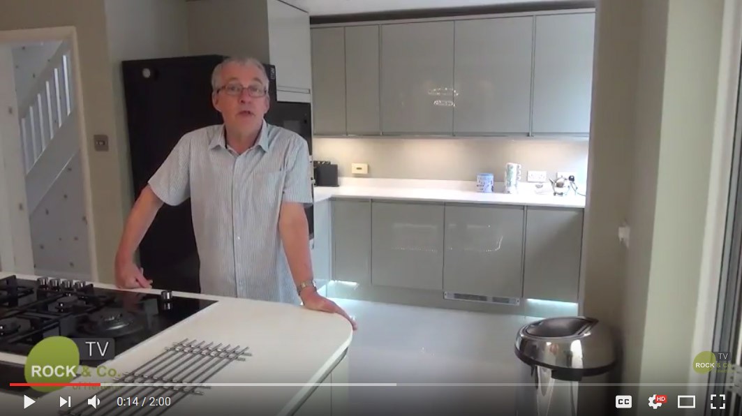 Dave Stephenson Video Testimonial - Rock and Co Granite and Quartz Worktops