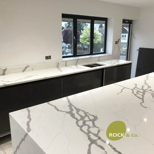 Calacutta Statuario Spyder - Hoddesdon, Herts - Rock and Co Granite and ...