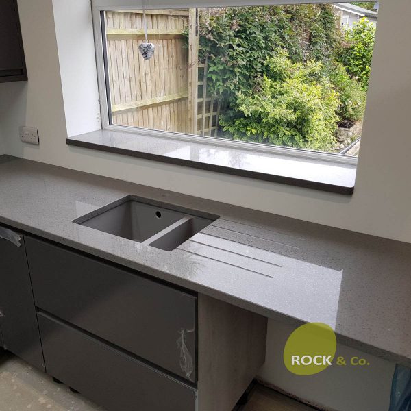 Grigio Media Stella - Woking, Surrey - Rock and Co Granite and Quartz ...