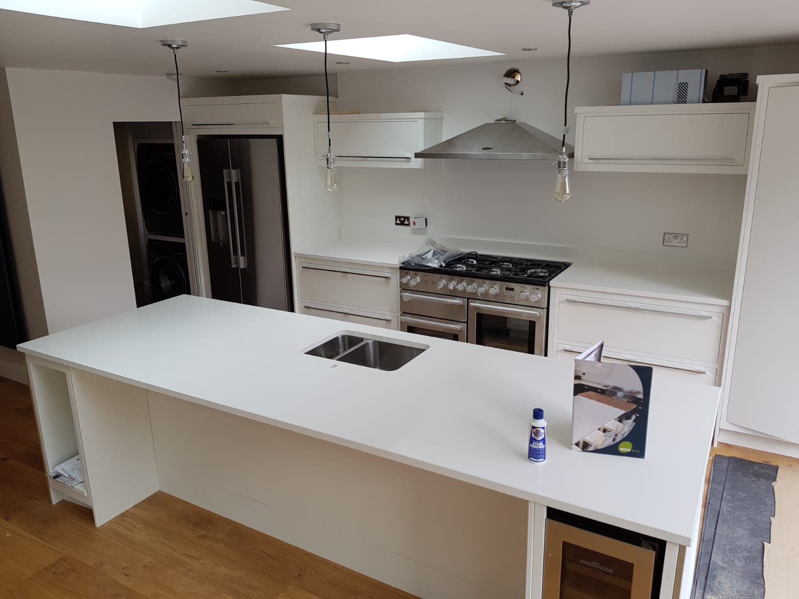 Bianco Puro- Hertford, Herts - Rock and Co Granite and Quartz Worktops